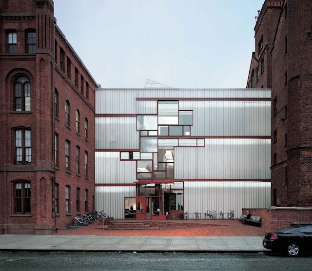 AMASSING DESIGN: PRATT INSTITUTE, HIGGINS HALL CENTER SECTION - STEVEN ...